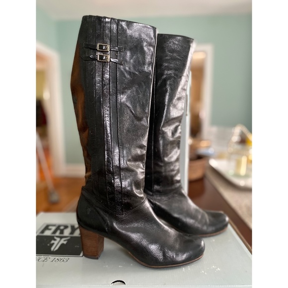 Frye | Shoes | Frye Nora Pleated Tall Boot | Poshmark